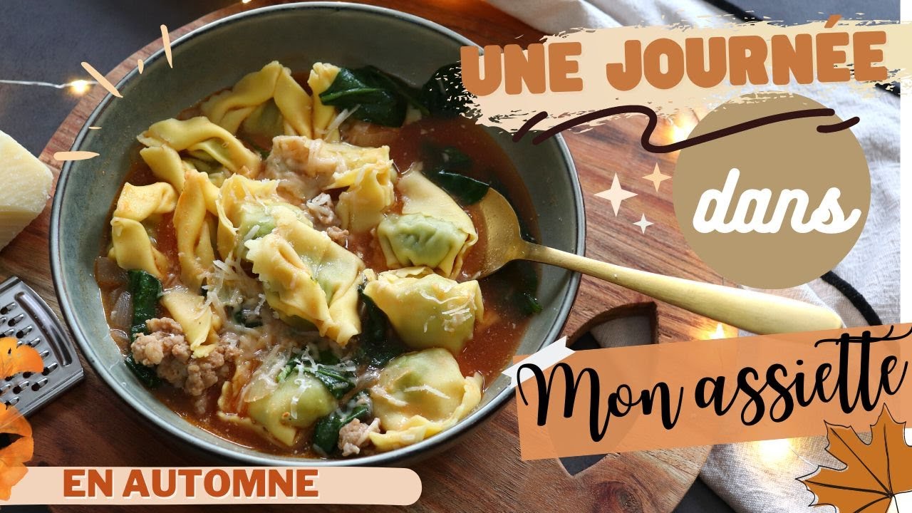 UNE JOURNÉE DANS MON ASSIETTE EN AUTOMNE 2022 🍁  I Miss Suzette