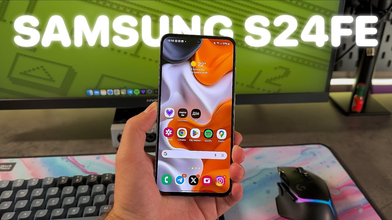 Samsung Galaxy S24 FE S721B 8/128GB Yellow (SM-S721BZYDEUC). Купити ...