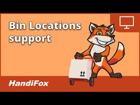 HandiFox - Mobile Warehouse Inventory Management system with Bin Locations support!