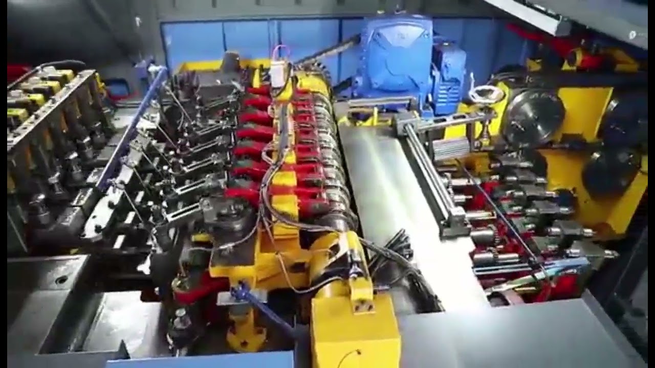 Rainbow automatic bolt making machine