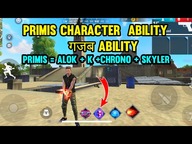 Character: Free Fire MAX में Primis कैरेक्टर: ताकत, कीमत और खरीदने की ...