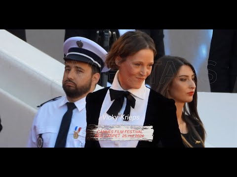 Vicky Krieps Closing Ceremony Red Carpet The 77th Annual Cannes Film Festival 2024