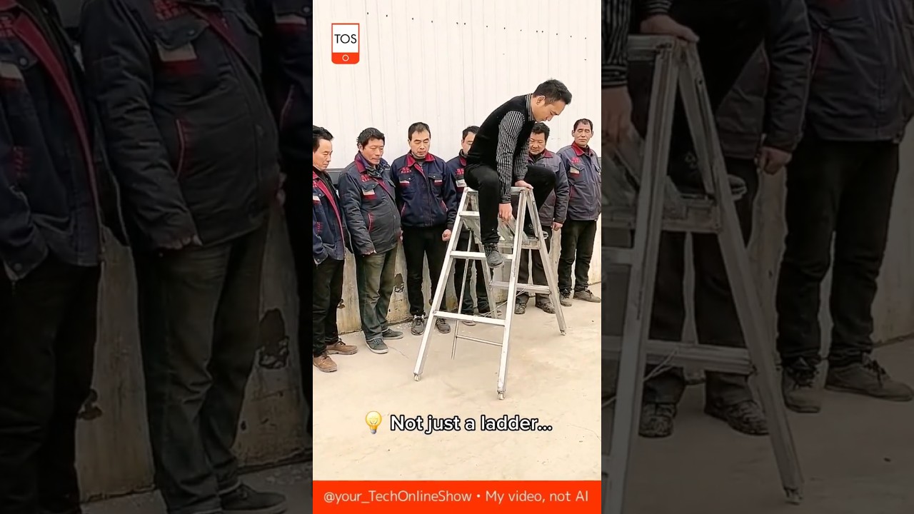 SMART LADDER that shocked everyone 🪜😲#invention #crafter