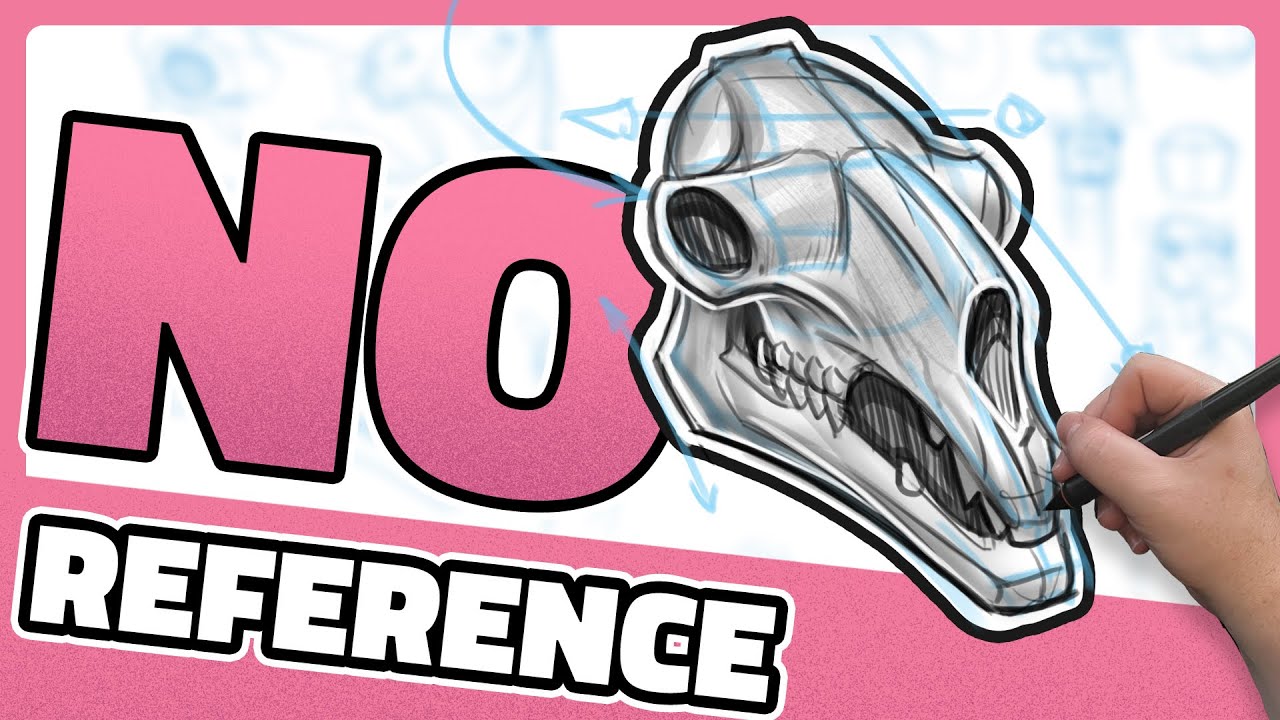 How to Draw Anything without Reference - Art Challenge