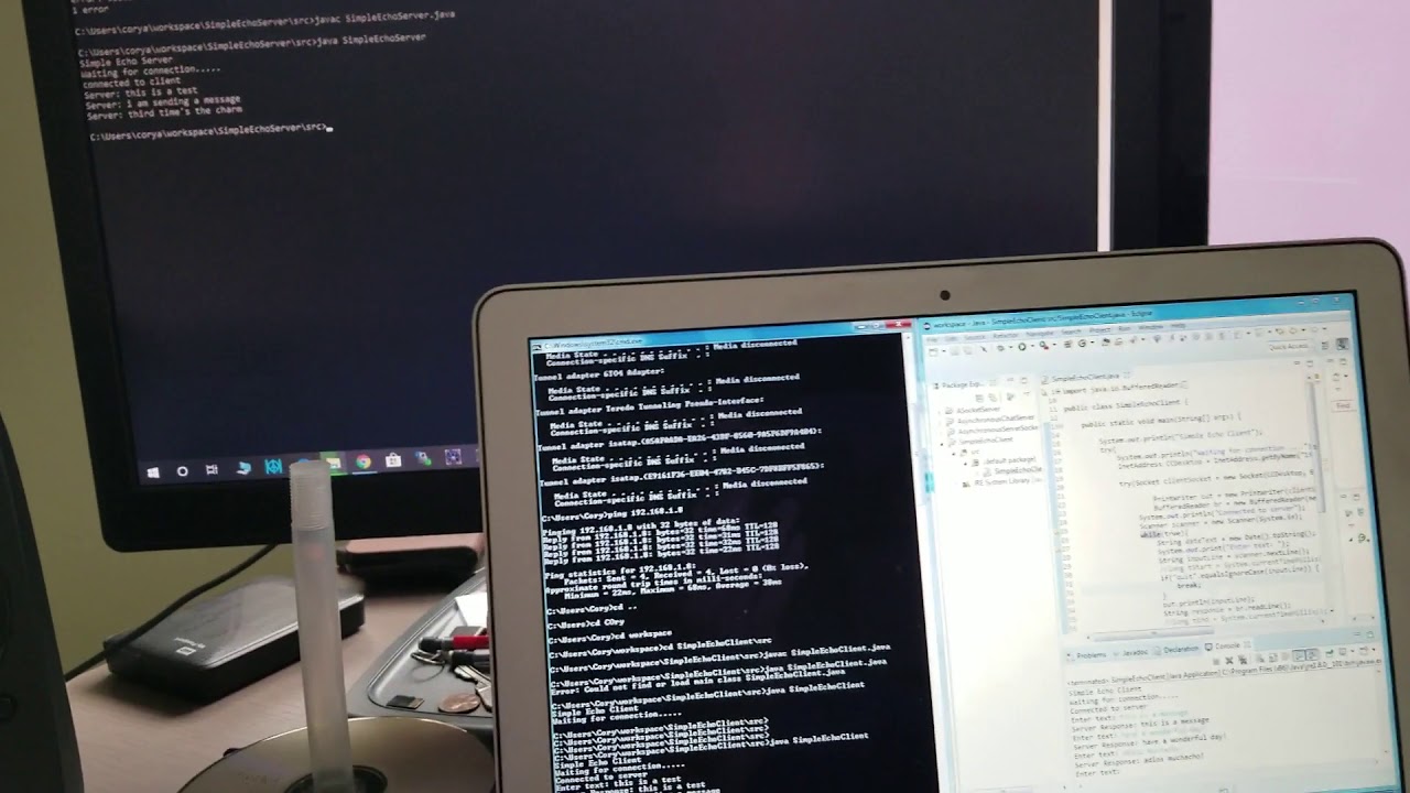 Simple Echo Server and Client