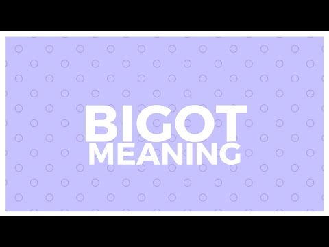 Bigot Meaning