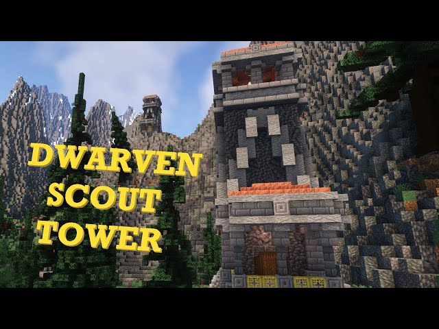 Dwarven Scout Tower Minecraft Map