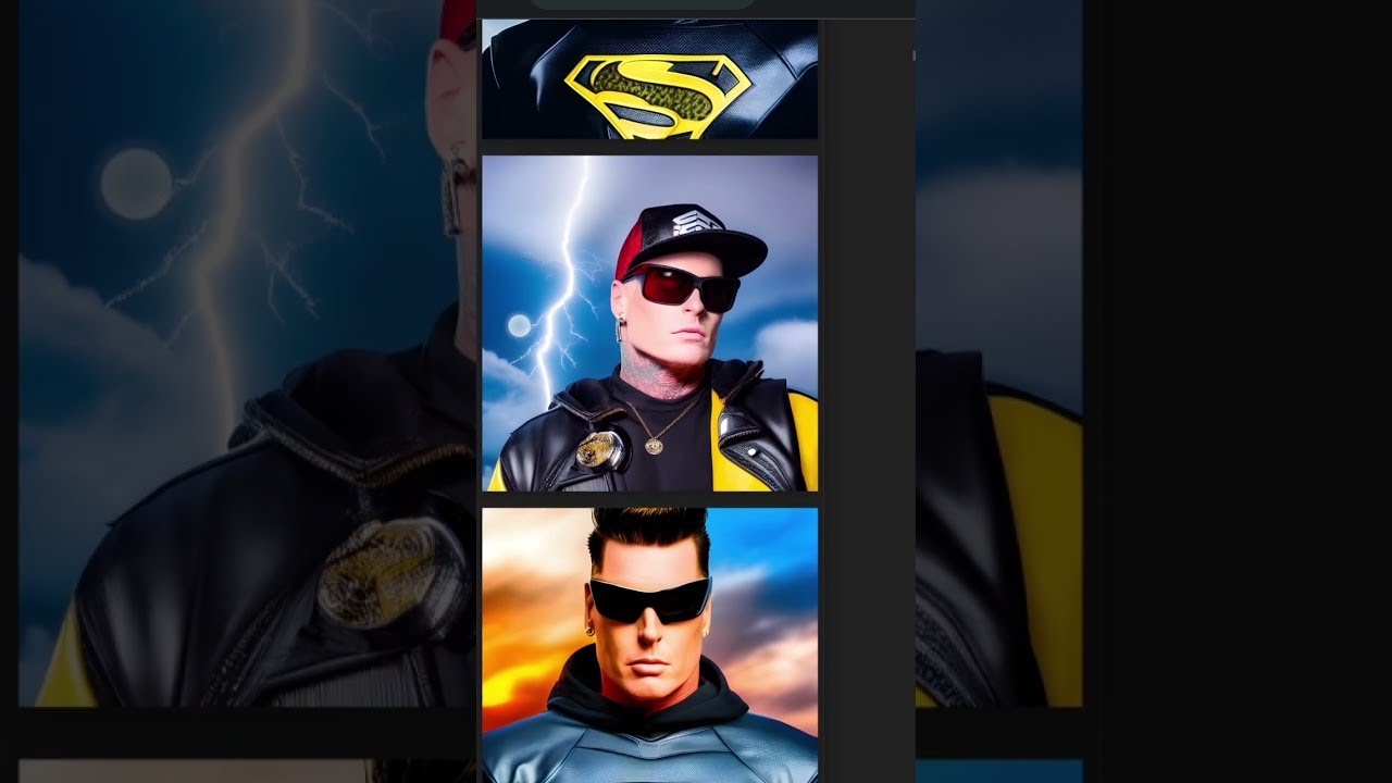 stable diffusion made vanilla ice a superhero 🦸‍♂️✨🤯 #stablediffusion #easydiffusion #ai #midjourney