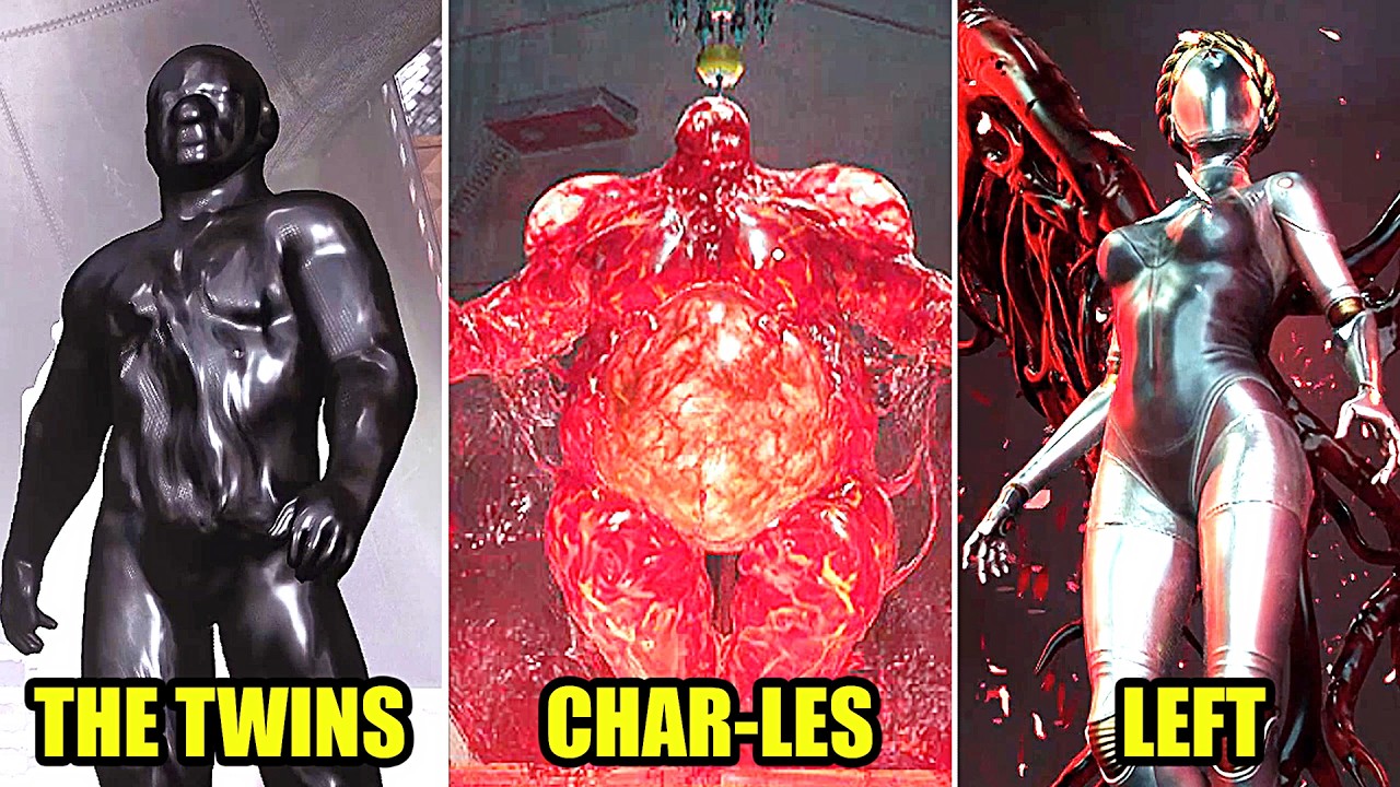 ATOMIC HEART - ALL Final Bosses DLC 1,2,3,4 + Main Game