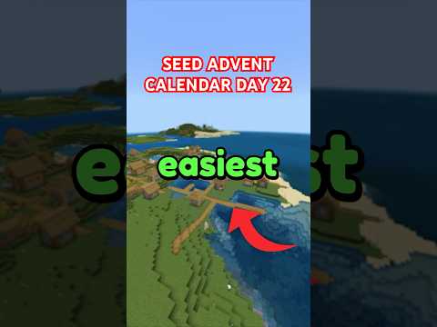 Easiest Minecraft Bedrock Seed! 😝 #shorts