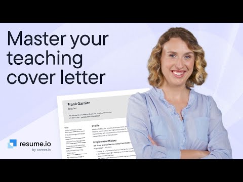 How to write an English teacher cover letter? 3 top tips
