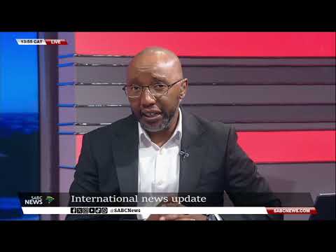International News update week ahead: Sophie Mokoena.