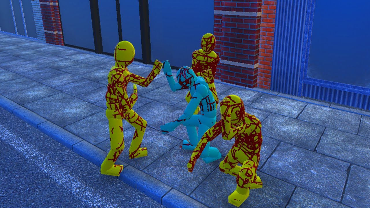 MAKING MULTIPLE  REAL AI NPC'S FIGHT | Smart AI & Active RAGDOLL Physics ! ! - OVERGROTH