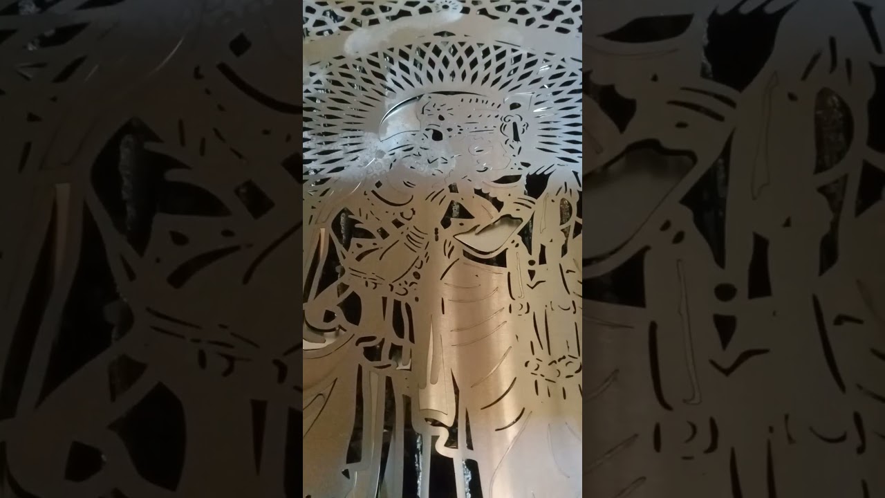 CNC LASER CUTTING new design Radha Krishna 2 mm stenless steel sheet