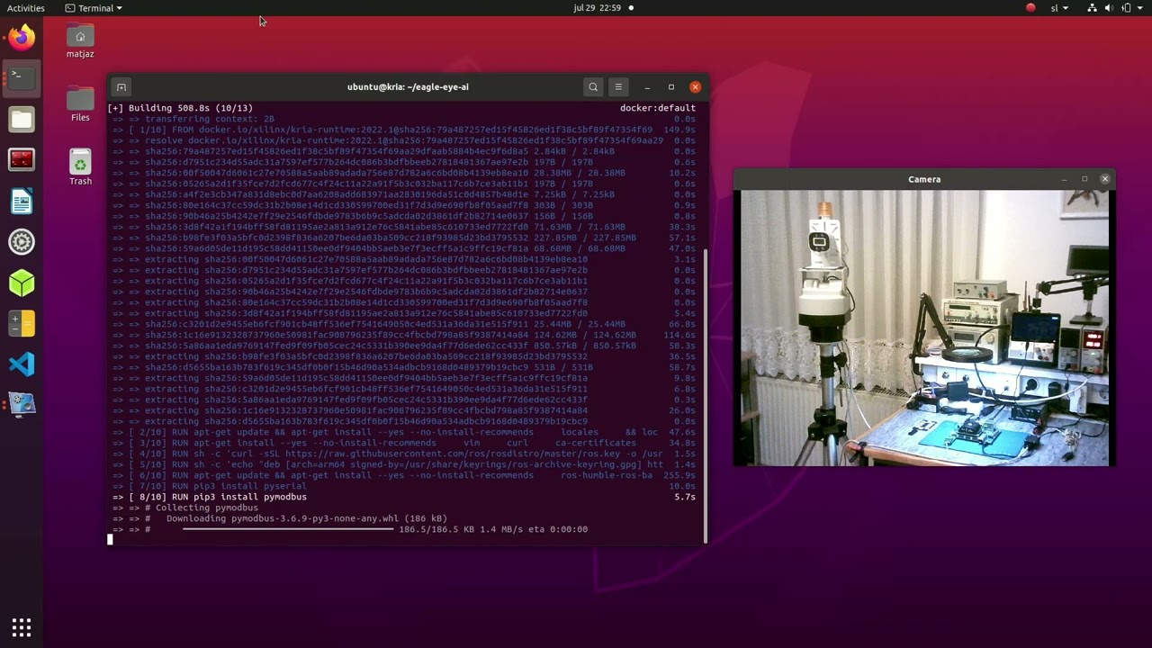 Installing the Eagle-Eye-AI Application on the Kria KR260 Board
