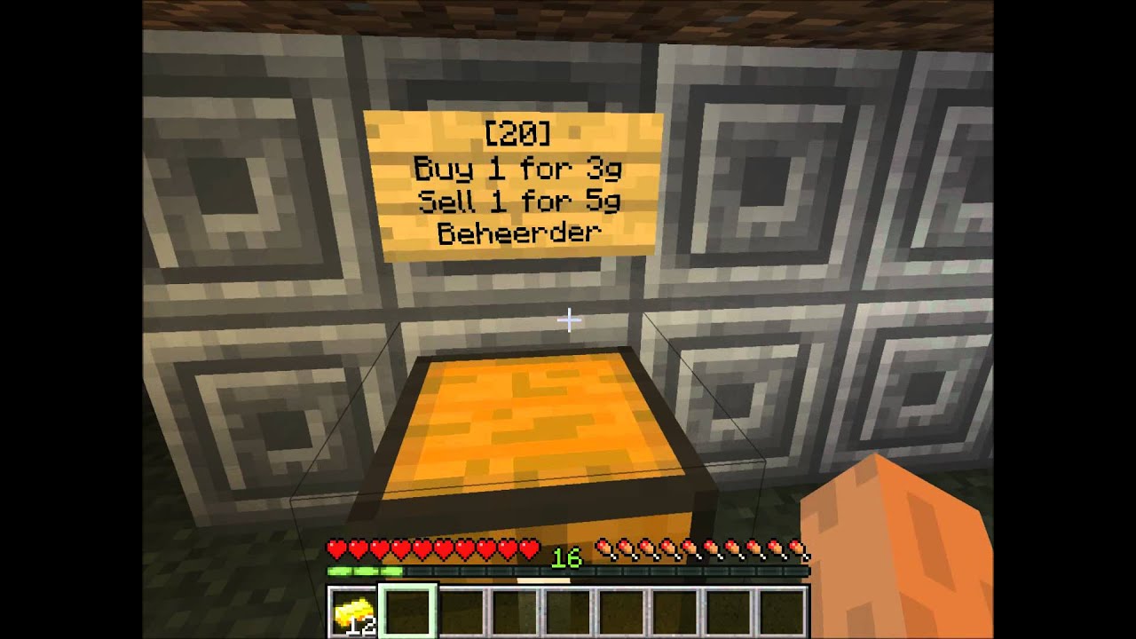 Shop (Bukkit Plugin) [PlanetCraft]