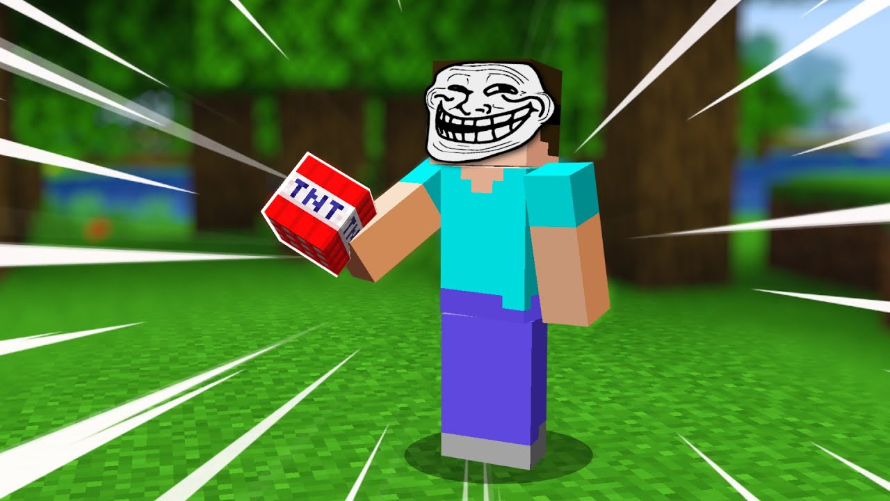 Downloading every troll mod in minecraft....