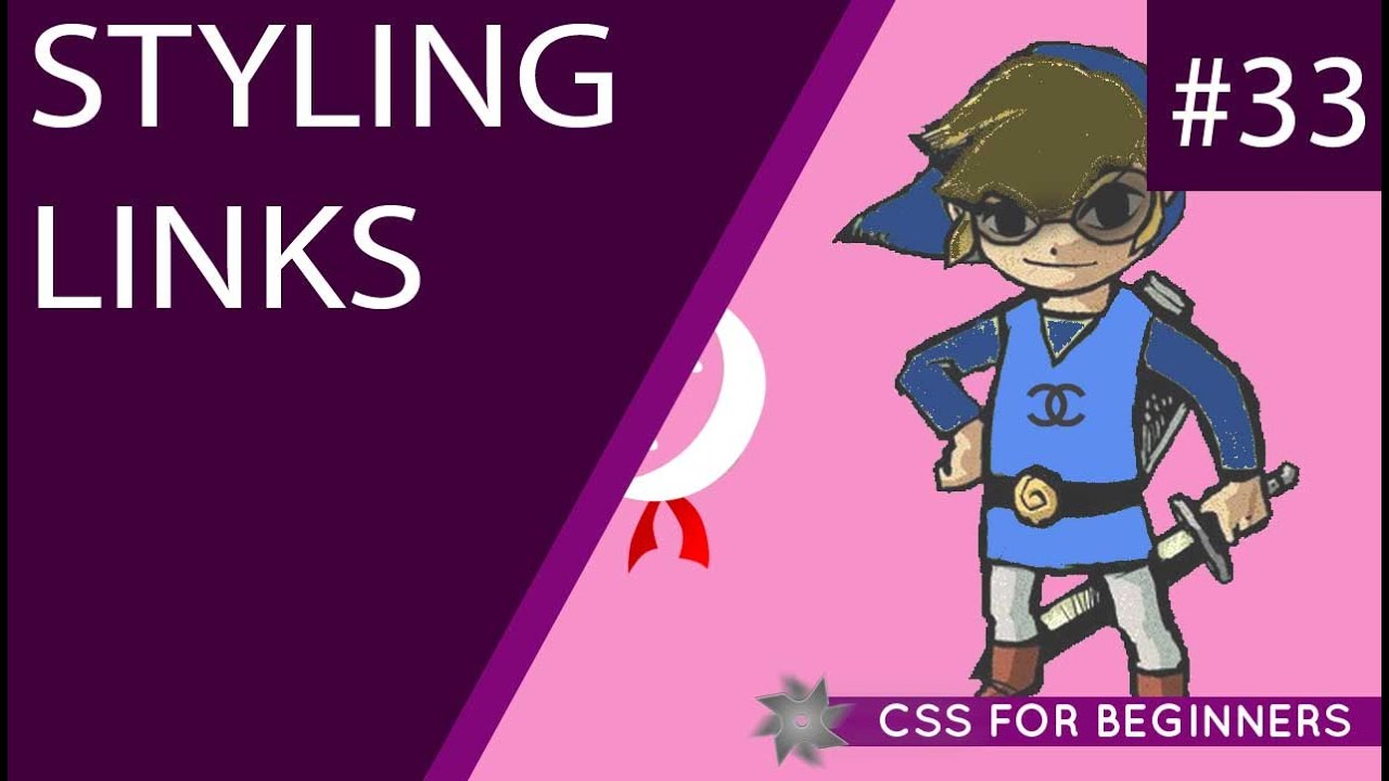 CSS Tutorial For Beginners 33 - Styling Links