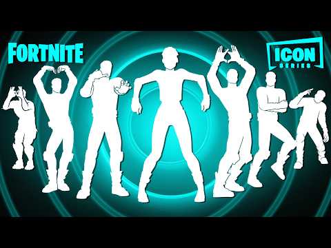 All Fortnite Icon Series Dances With The Best Music
