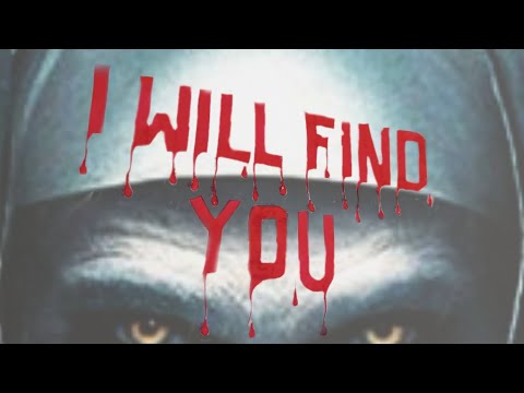 i will find you | scary font | horror Calligraphy | bleeding font | threatening text | #calligraphy