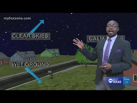 Morning Radiation Fog Explanation