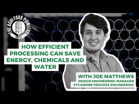How efficient processing can save energy, chemicals and water