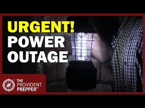 Time to Prepare for an Extended Power Outage