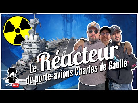 On visite le cœur nucléaire ☢️ du porte-avions Charles de Gaulle @12Parsecs @obiyann