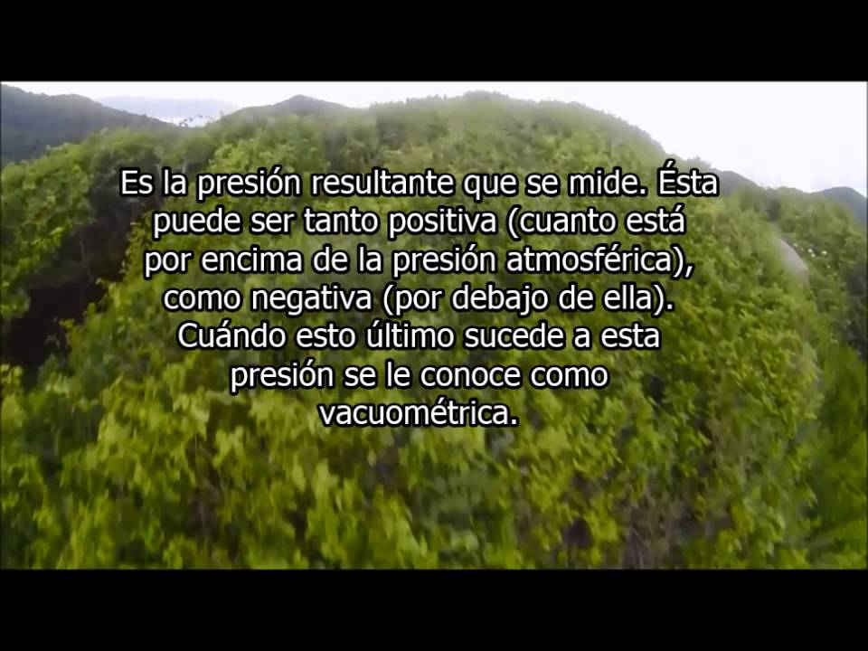 Práctica 3.  Presión