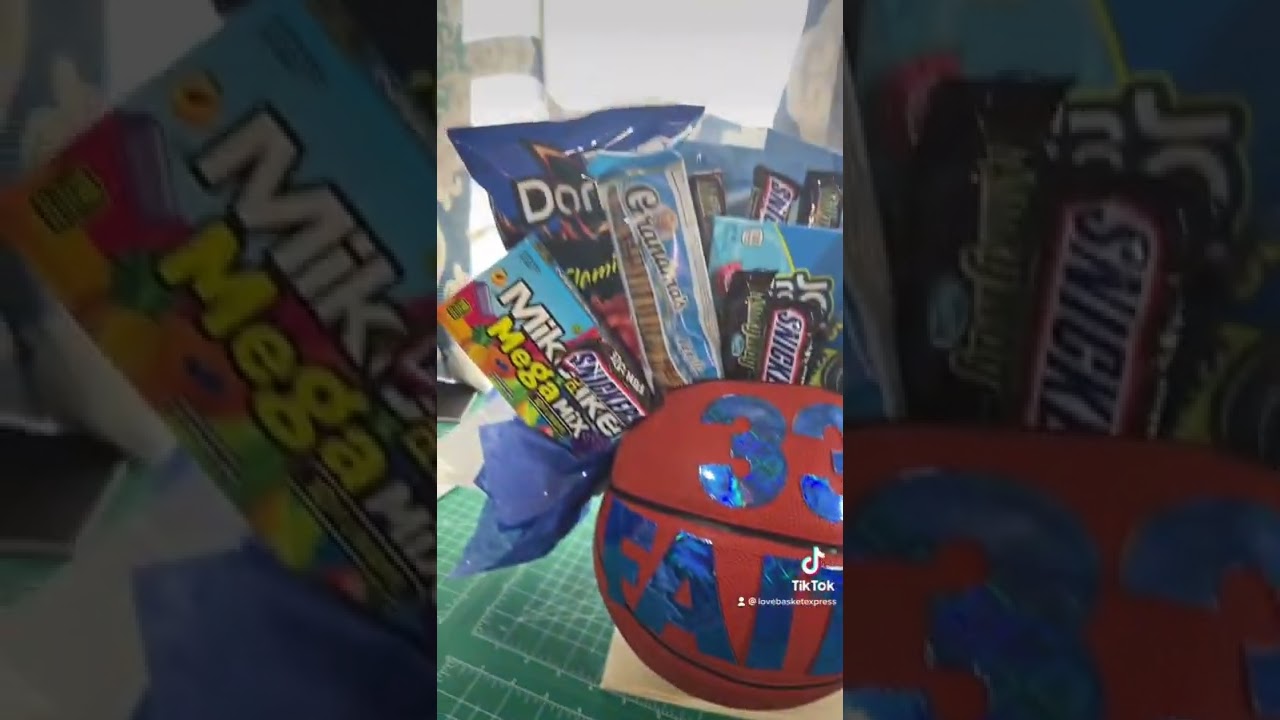 DIY Gift Basketball