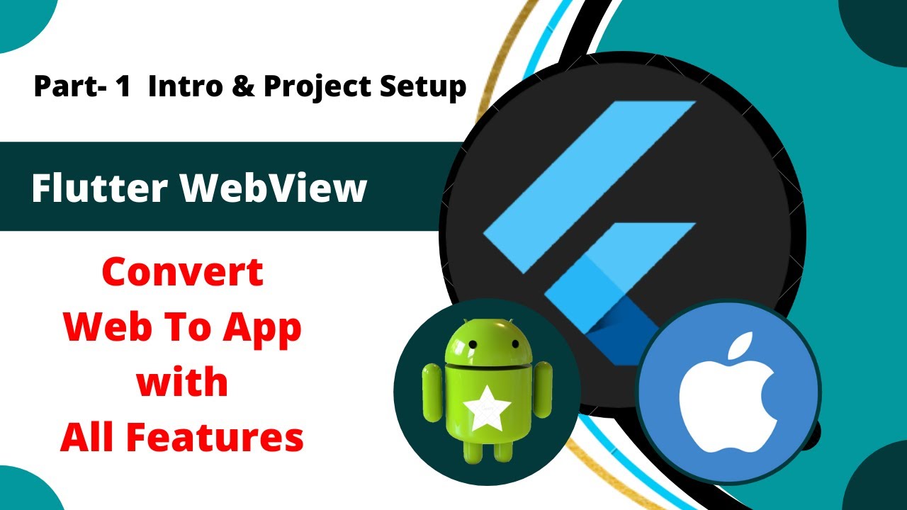 Flutter WebView Tutorial || Convert Websites to Flutter App || How to create WebView in Flutter