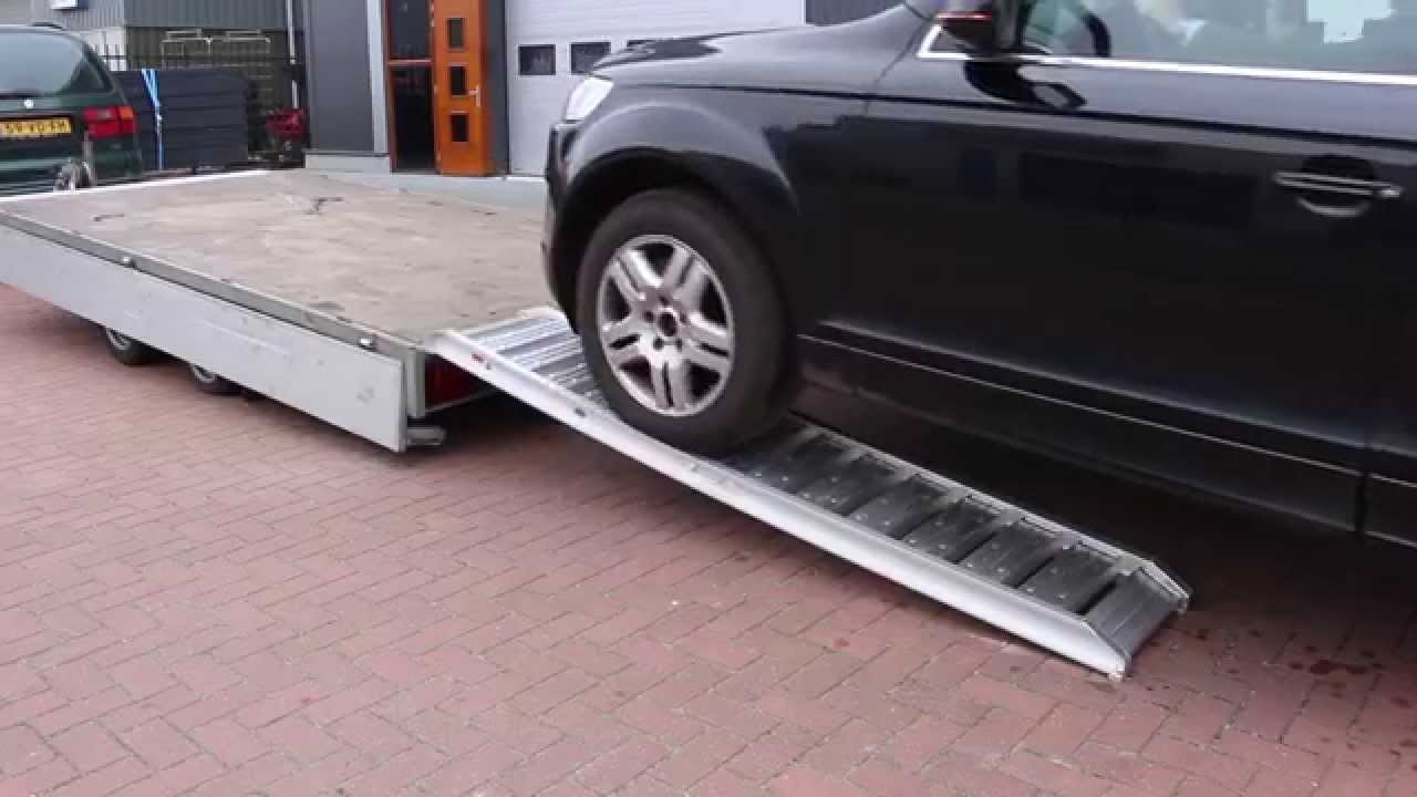 Aluminium oprijplaten auto 180 cm - 3 ton (2 stuks)