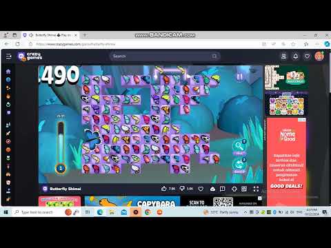 Playing Butterfly Shimai on Crazygames(22/10/2024)
