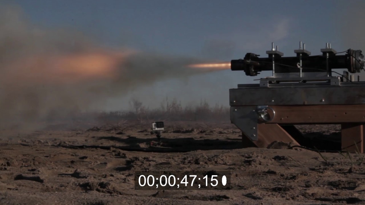 Hybrid Rocket Engine Test - uOttawa Rocketry