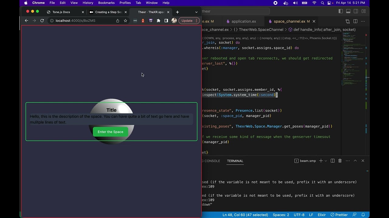 Session 11: Using Phoenix Presence to generate a leaving event