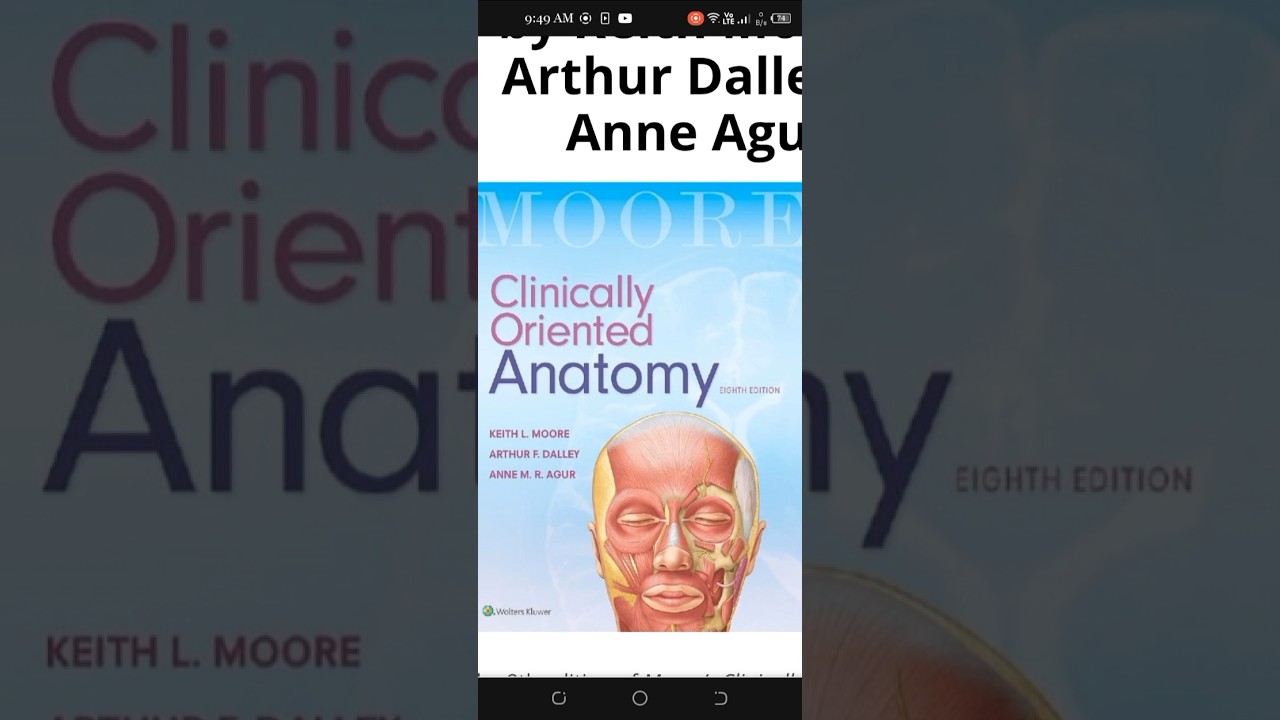 Moore’s Clinically Oriented Anatomy 8th Edition Free PDF Download by Keith L. Moore,