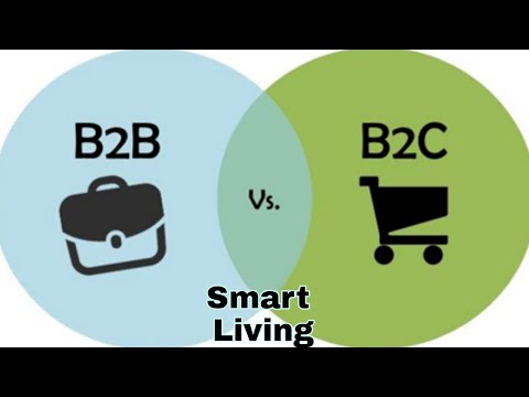 B2B vs B2C Marketing || 5 Difference between B2B vs B2C marketing || Smart Living