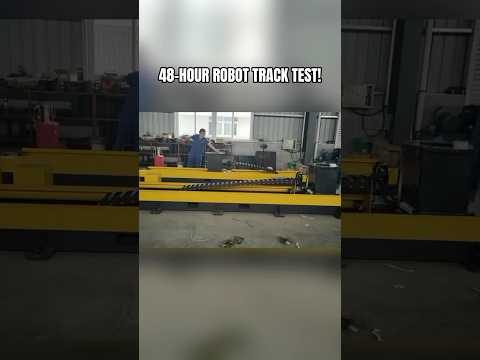 ROBOT TRACKS: 48 HOURS Non-Stop Testing! ✅ Quality Guaranteed!#evsrobot #track #rail #smartfactory