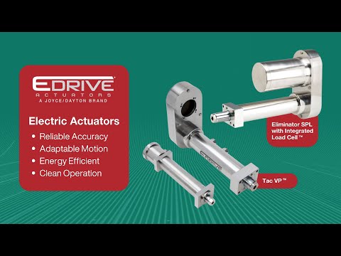 Switch to EDrive electric actuators