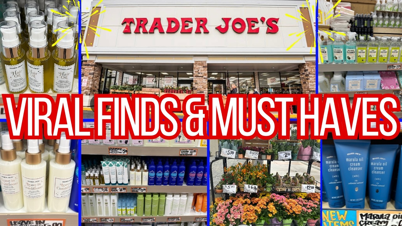 FIRST TIME AT TRADER JOE’S 😱 VIRAL FINDS + MUST BUYS! SHOP WITH ME #new #traderjoes #shopwithme