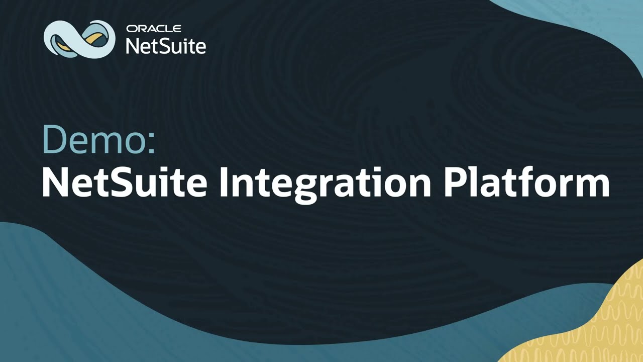 NetSuite Integration Platform: Demo