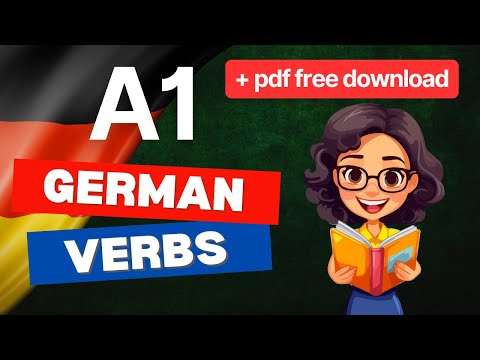 German verbs list for A1 level pdf free