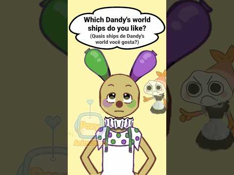 Which Dandy's world ships do you like? Shell x Tisha? Vee x Astro?..other?? comment! :) #dandysworld