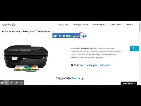 HP officejet 3830 First Time Printer Setup|Driver Download( New 2021 User Guide )