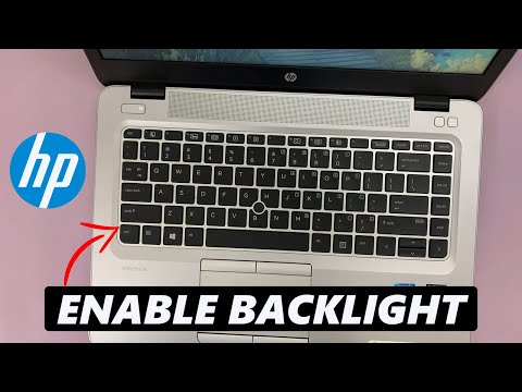 How To Turn ON Keyboard Backlight On HP Laptop