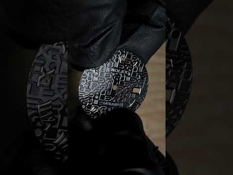 Rolex Black Jubilee Roman Dial for 116234-116200 #rolex #watch #luxury #shorts