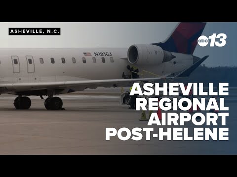 Asheville Regional Airport rebounds after Helene, eyes future growth