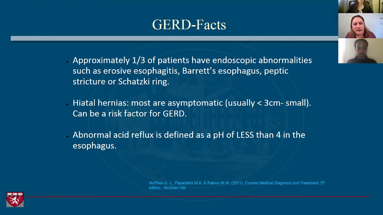 Blum Center Program: Treatment Options for GERD
