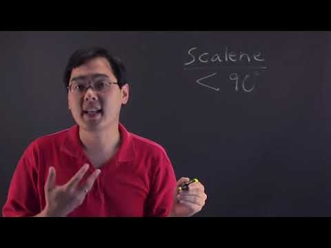 Difference Between Scalene & Obtuse