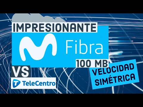👨💻Movistar Fibra Óptica Argentina💻(Conexión simétrica)💨VS Telecentro 😣 -test de velocidad 😱💥
